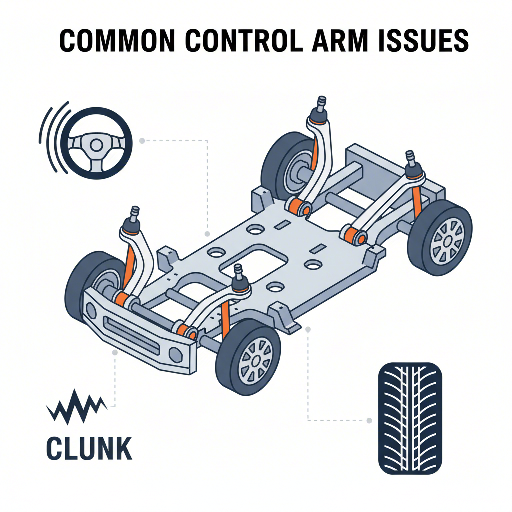 Control Arm Failure From Potholes: 5 Essential Signs