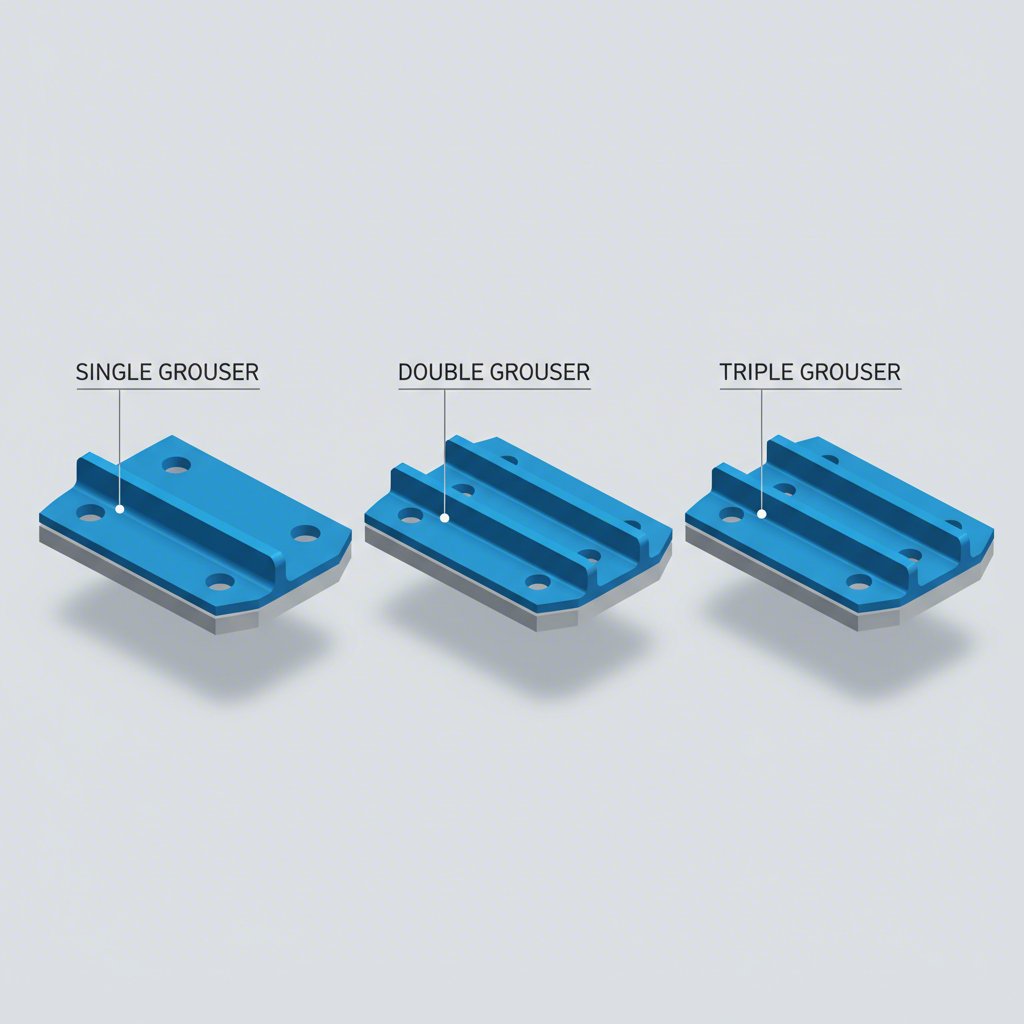 Choosing the Right Track Shoe for Your Excavator - Doozergroup