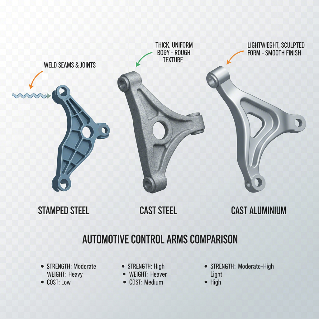 Stamped Steel Control Arms: The Essential ID Guide an illustrative ...