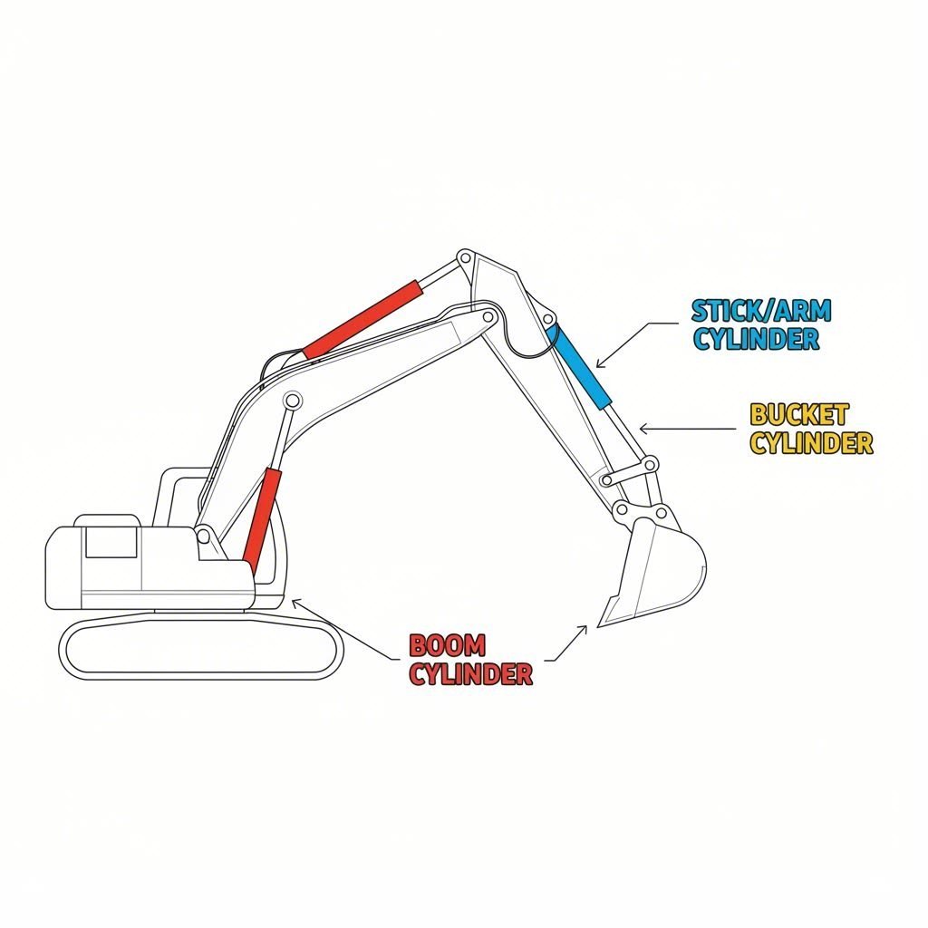 A Practical Guide to Your Excavator Arm Cylinder - Doozergroup