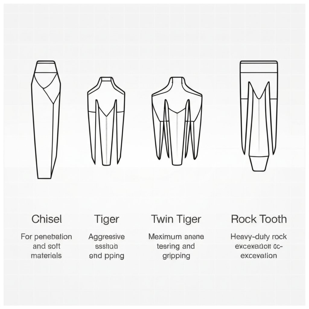 Construction Bucket Teeth: A Guide to Selection and Replacement ...