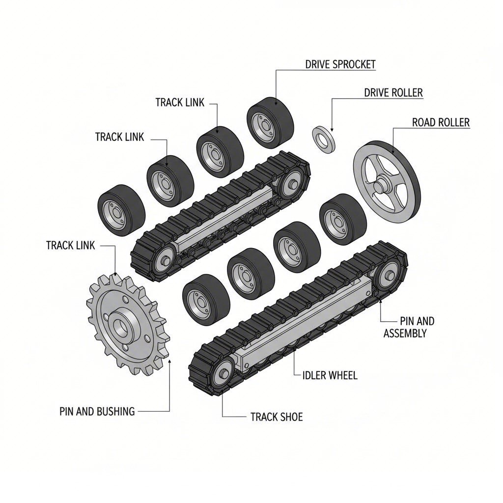 Aftermarket Undercarriage Parts: A Professional Buyer's Guide - Doozergroup