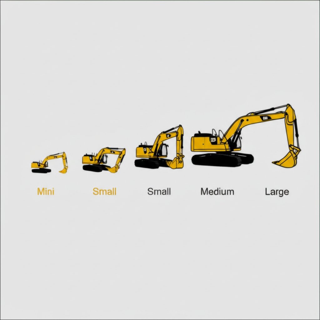 Cat Excavator Sizes Decoded: Chart, Costs, And Transport Risks ...