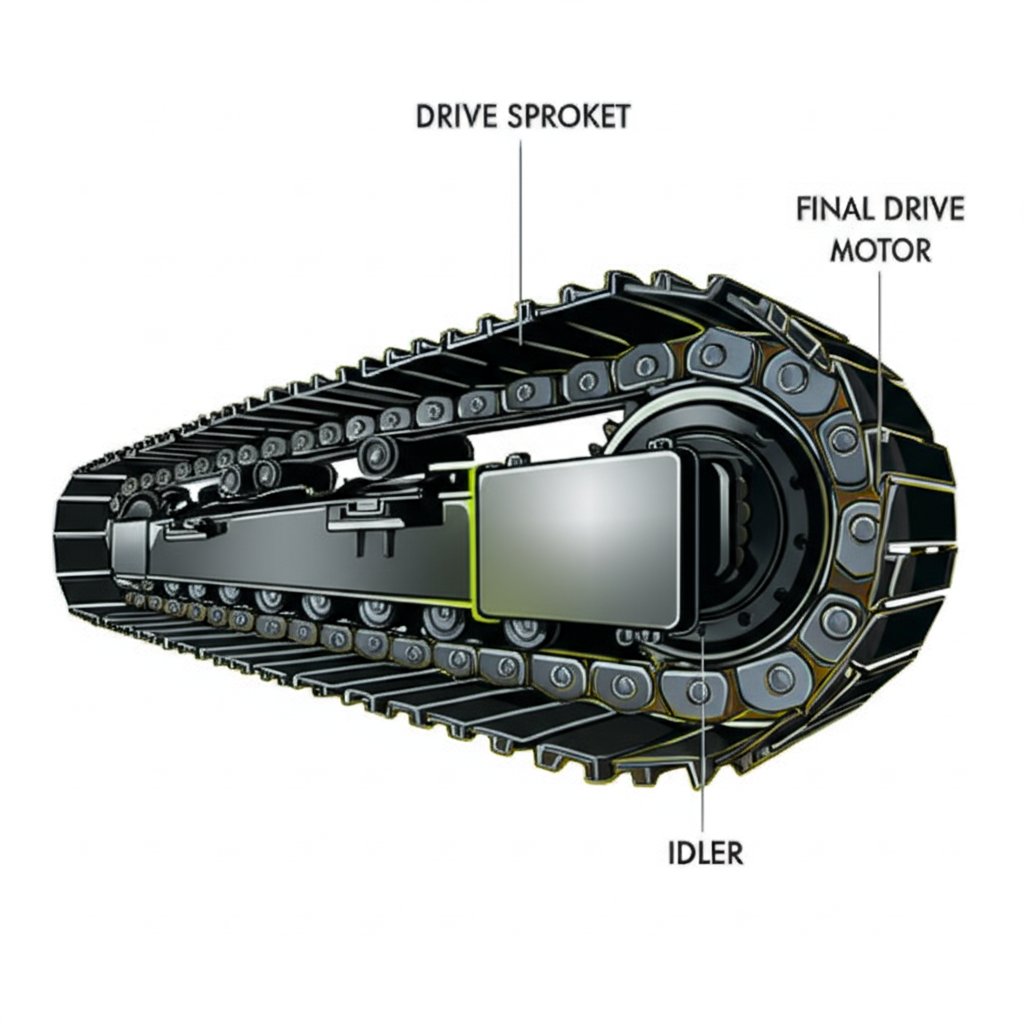 Excavator Drive Sprocket: Function, Wear, and Selection - Doozergroup