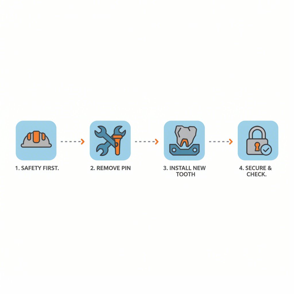 A Professional's Guide to Construction Bucket Teeth - Doozergroup