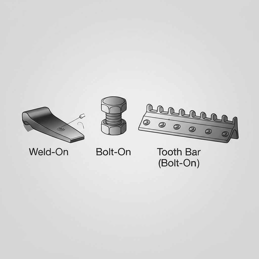 Choosing Loader Bucket Teeth to Dominate Tough Ground - Doozergroup